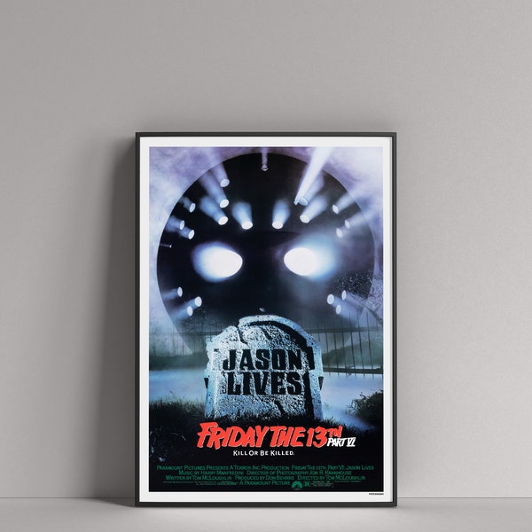 Jason Lives Movie Poster - Etsy