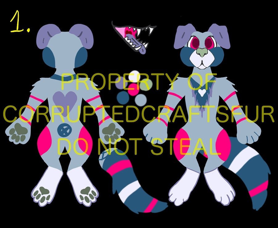 Fursona Furry Custom Reference Sheet Commission! - Etsy