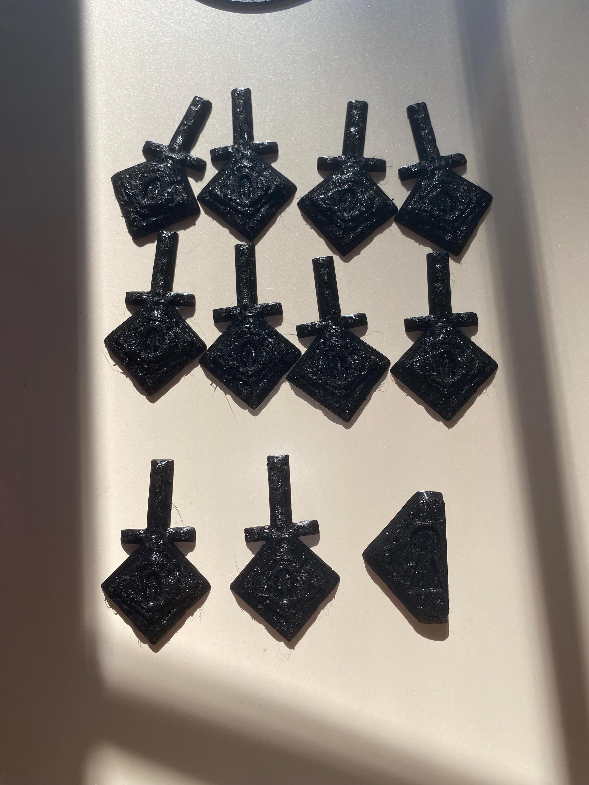 3D PRINTED PARTS ONLY Bill Cipher Gravity Falls Book of Bill Inspired ...