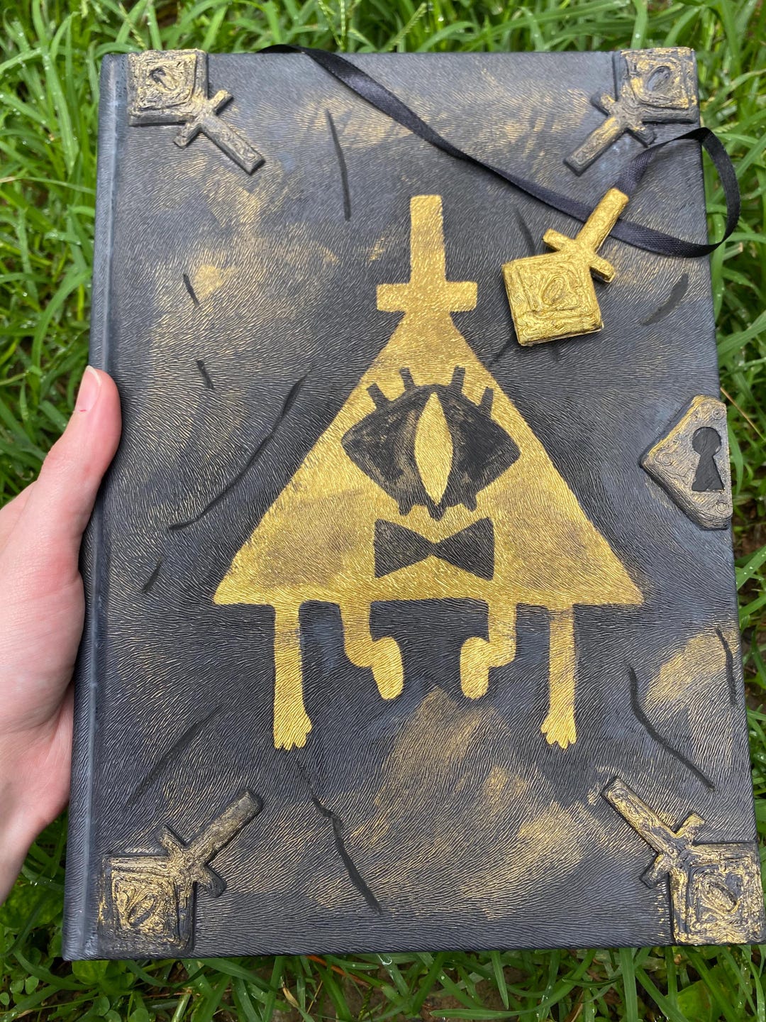 Gravity Falls Book of Bill Cipher Inspired Blank Marker Sketchbook ...