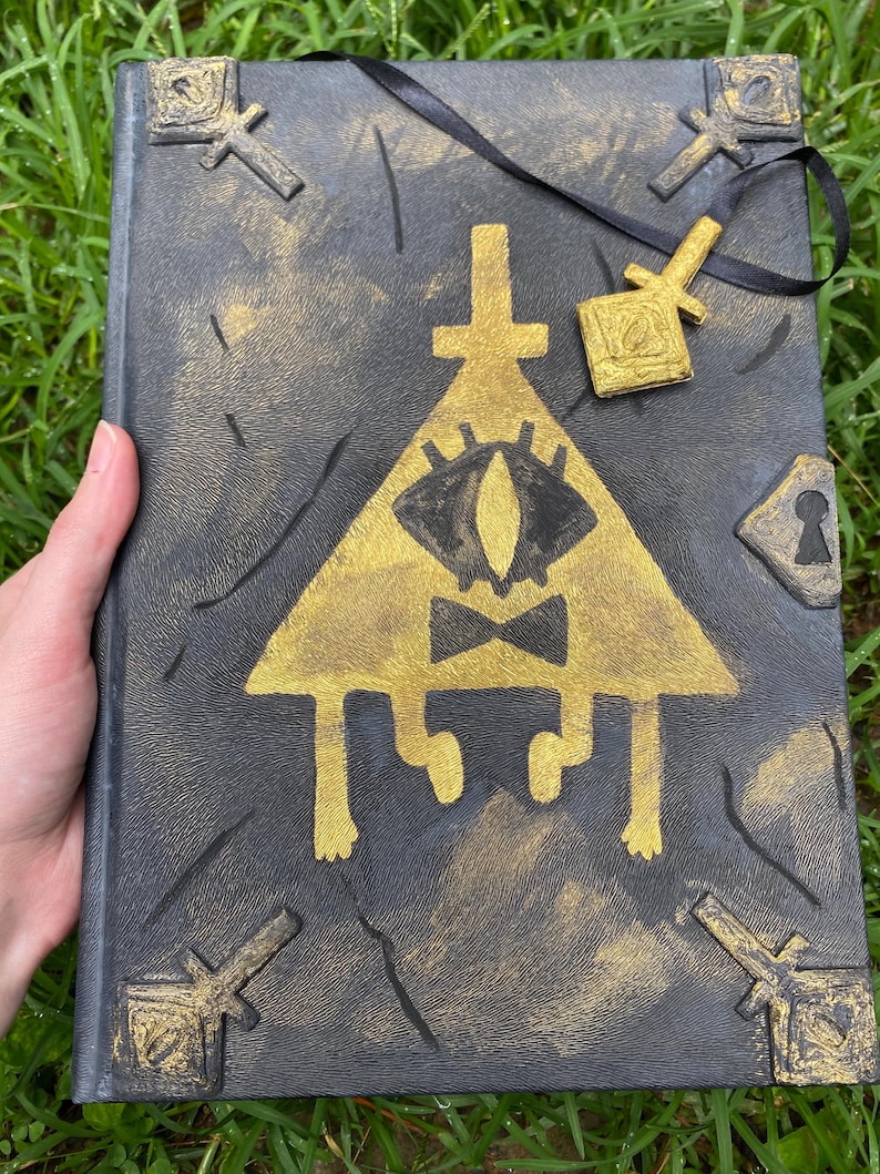 Gravity falls Libro de Bill Cipher inspirado en el marcador en blanco ...