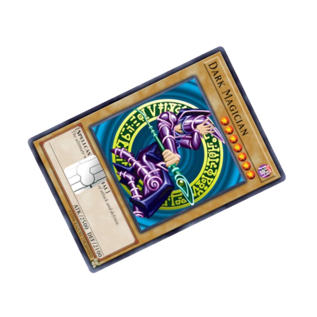 Dark Magician Credit Card Skin - Etsy