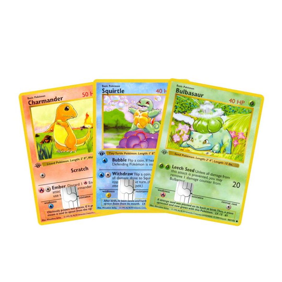 Pokemon First Gen Starters Credit Card Skin Bundle - Etsy