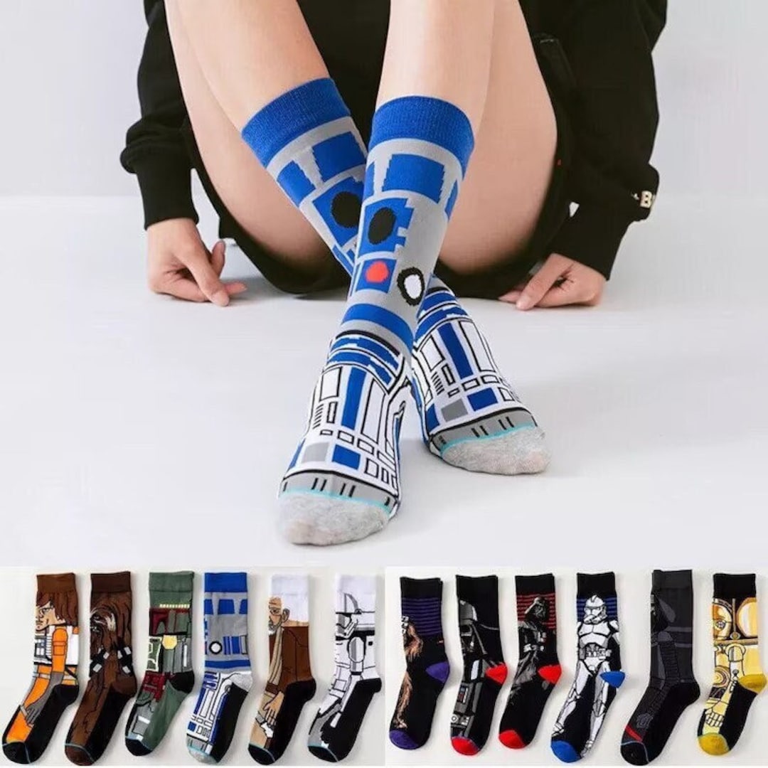 Star Wars Socks Novelty Socks Gift for Him Perfect Gift - Etsy