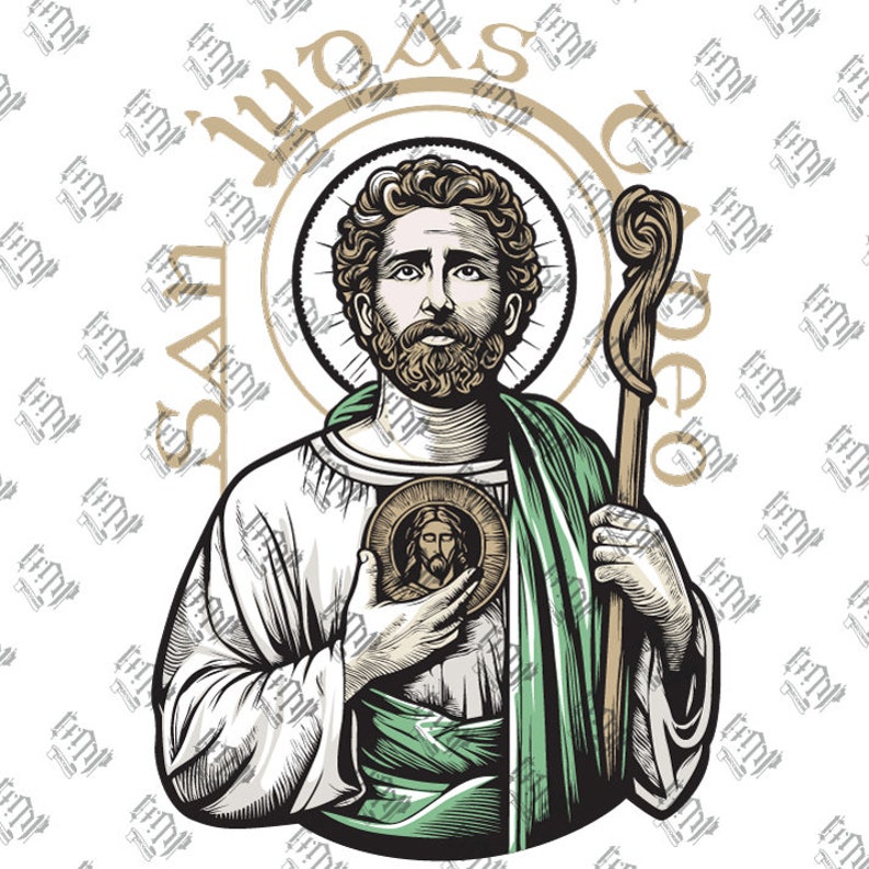 Saint Jude Tadeo Svg, Saint Jude Png Sublimation, Saint Jude Svg, Judas ...