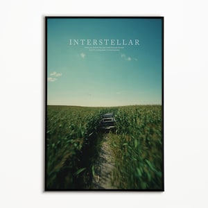 Interstellar Movie Poster, Digital Art, Original Design, Digital ...