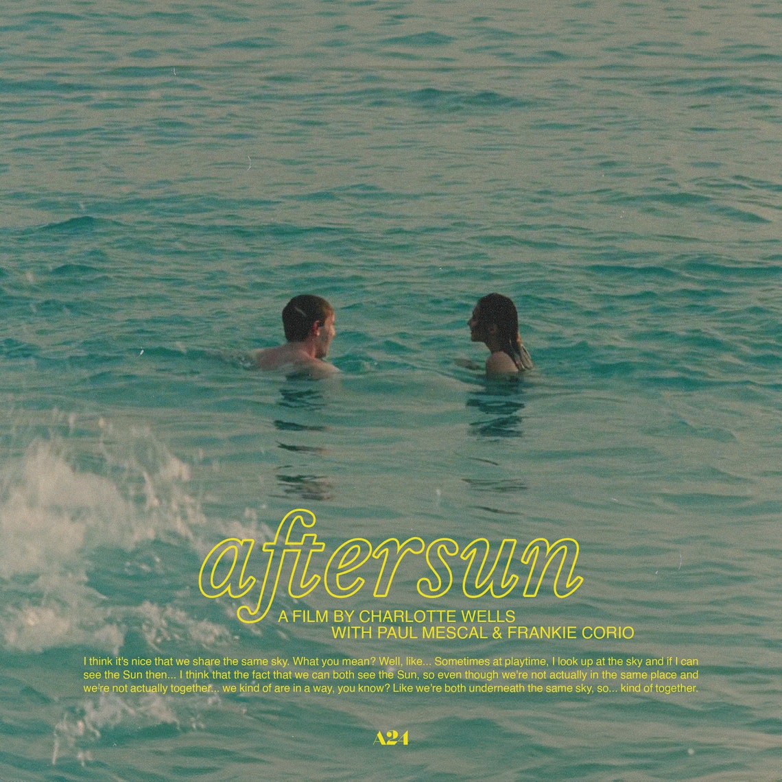 Aftersun Movie Poster, Digital Art, Original Design, Digital Download ...