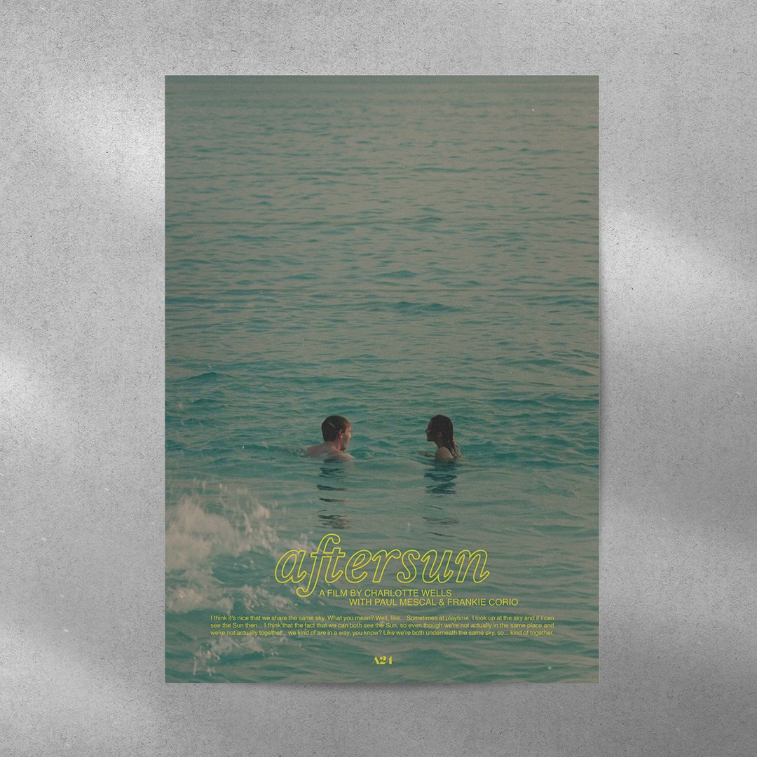 Aftersun Movie Poster, Digital Art, Original Design, Digital Download ...