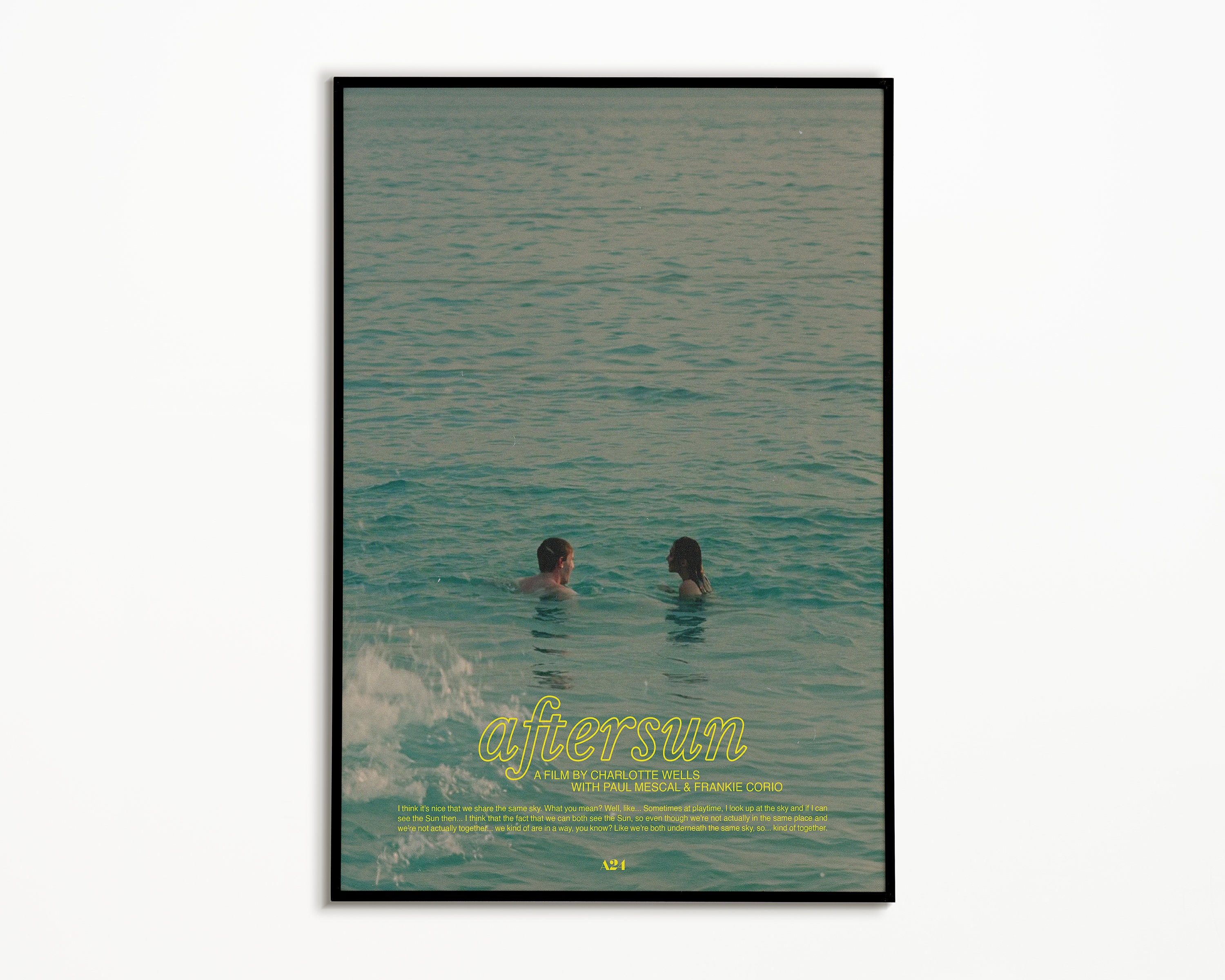 Aftersun Movie Poster, Digital Art, Original Design, Digital Download ...