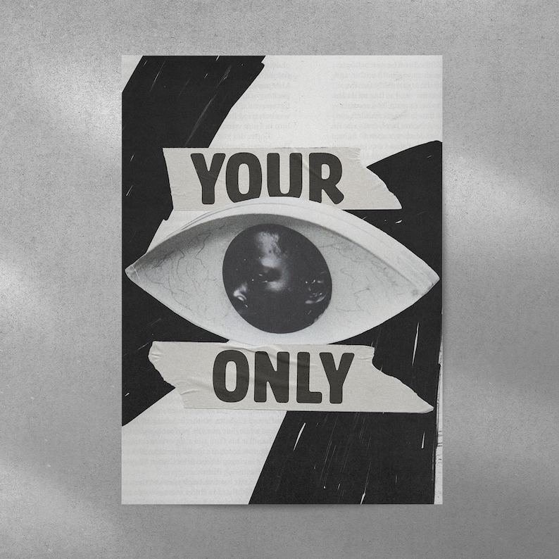J. Cole 4 Your Eyez Only Poster, Digital Art, Original Design, Digital ...