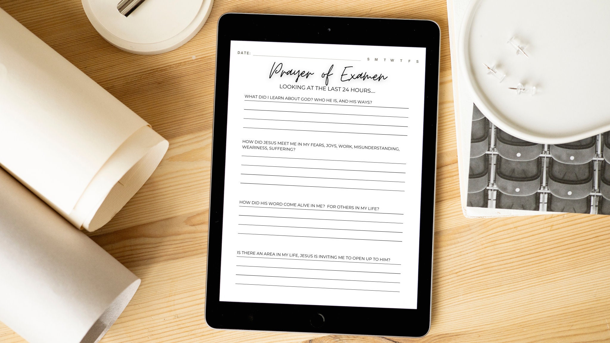 Prayer of Examen Journal Printable Bundle | Download Reflective Prayer ...