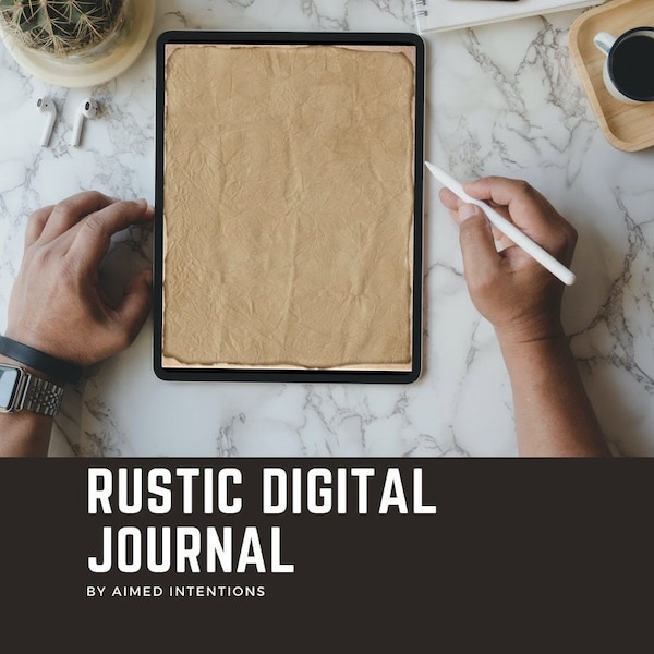 Rustic Journal - Etsy