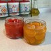 Scented Jam Candle, Strawberry Candle, Tangerine Candle, Soy Candle ...