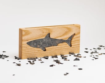 Shark Tooth Shadow Box - Etsy
