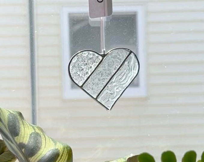 Stained Glass Raindrop Ornament Charm, Window Hanging, Wall Hanging ...