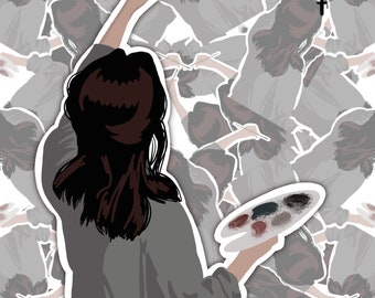 Artist Sticker Pack With Signed Print, 5 Stickers and 1 Print. Art ...