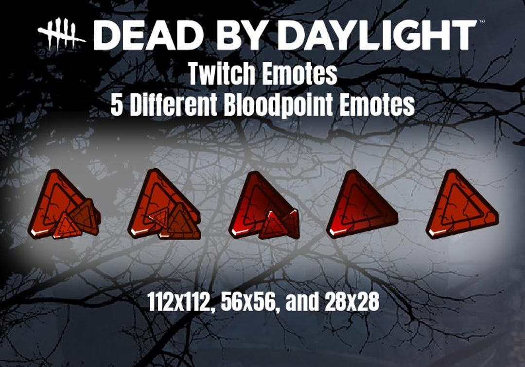 Dead by Daylight Bloodpoint Emotes - Etsy