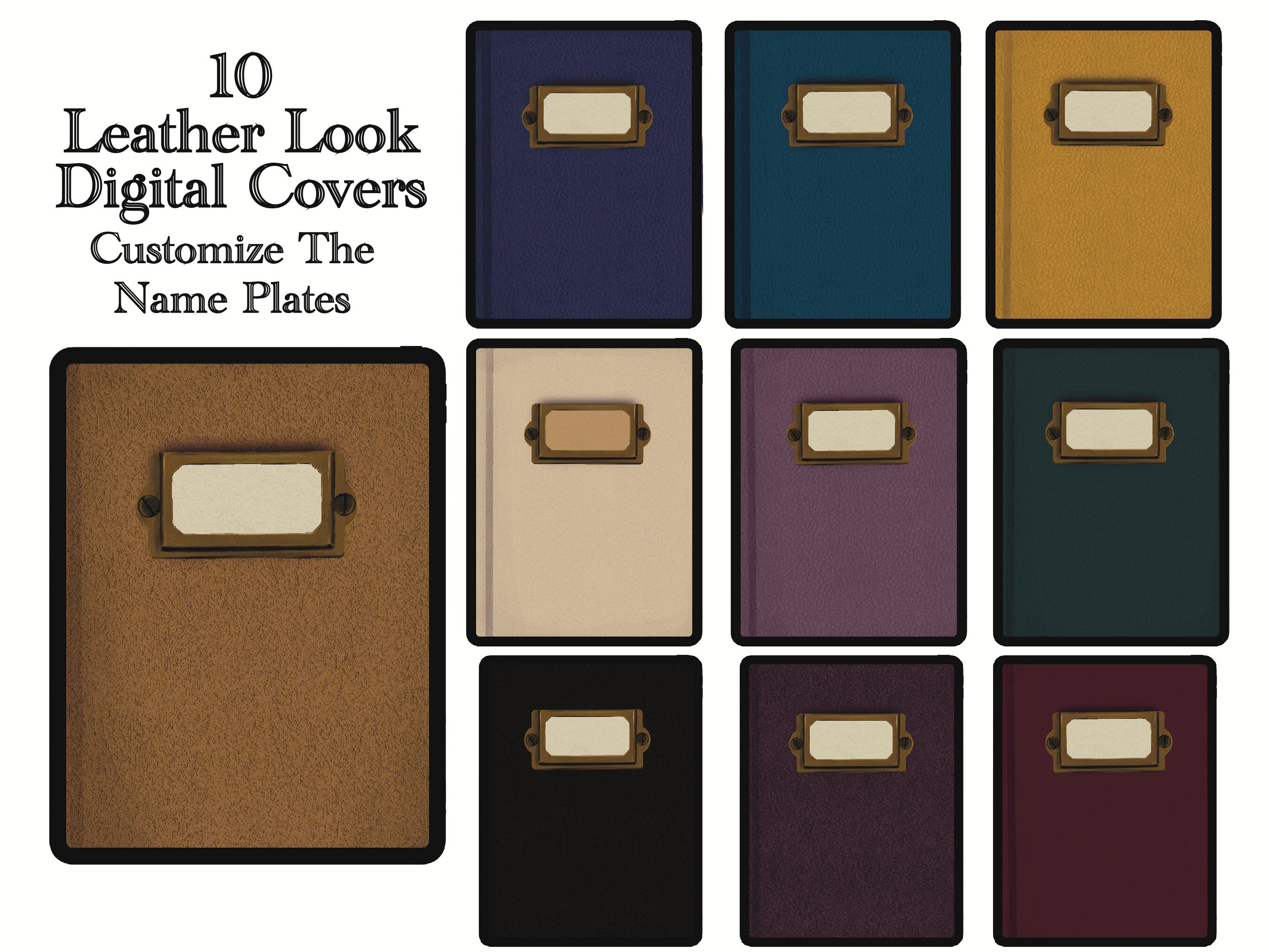 15 Dark Academia Digital Notebook Covers Goodnotes Planner - Etsy
