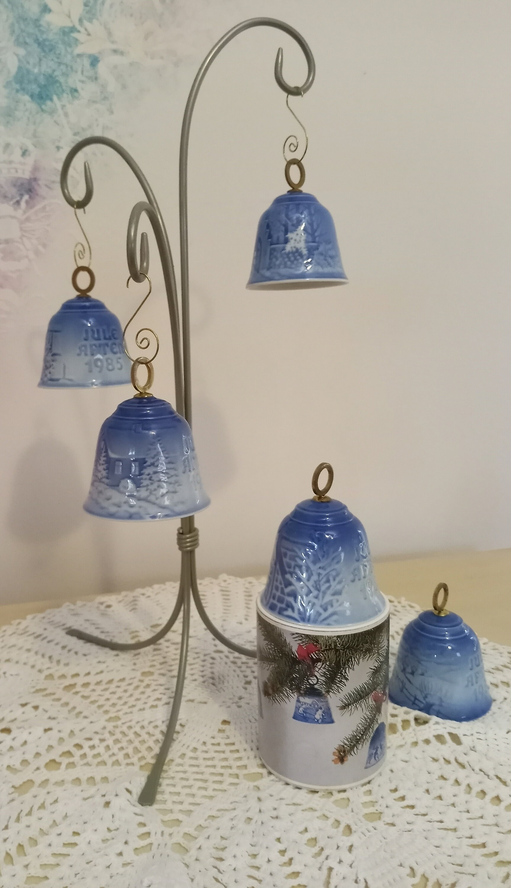 Bing and Grondahl 1986 Porcelain Christmas Bell #9286 - Etsy