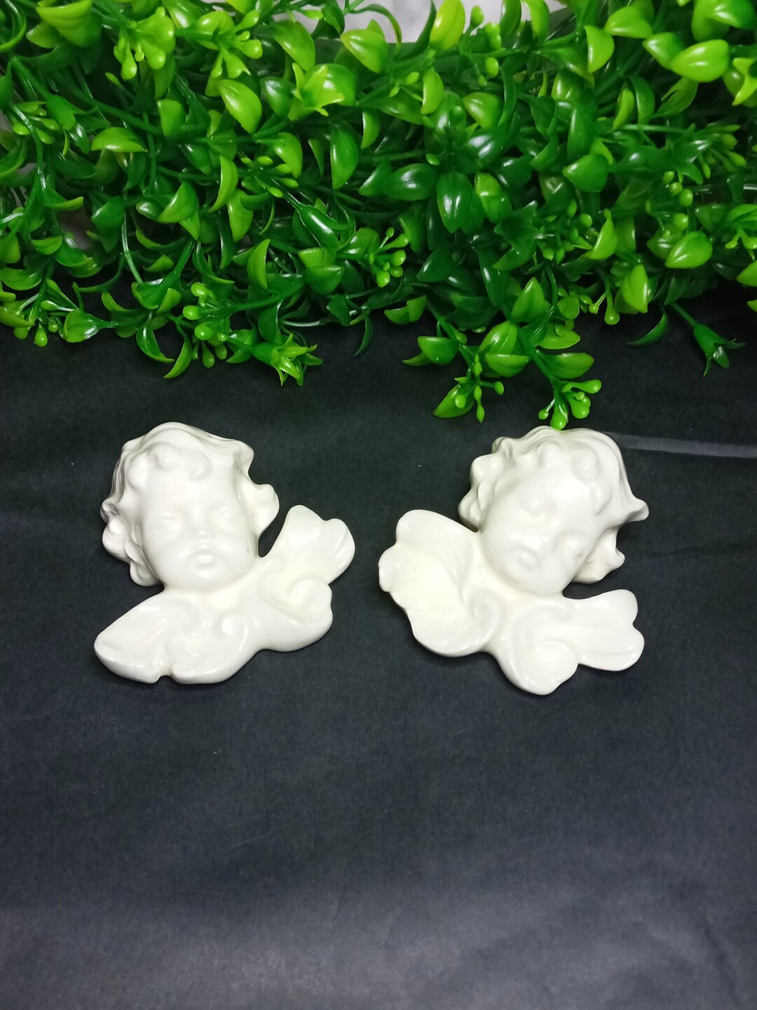 Vintage Scioto Ceramic Cherub Figures 1988 - Etsy