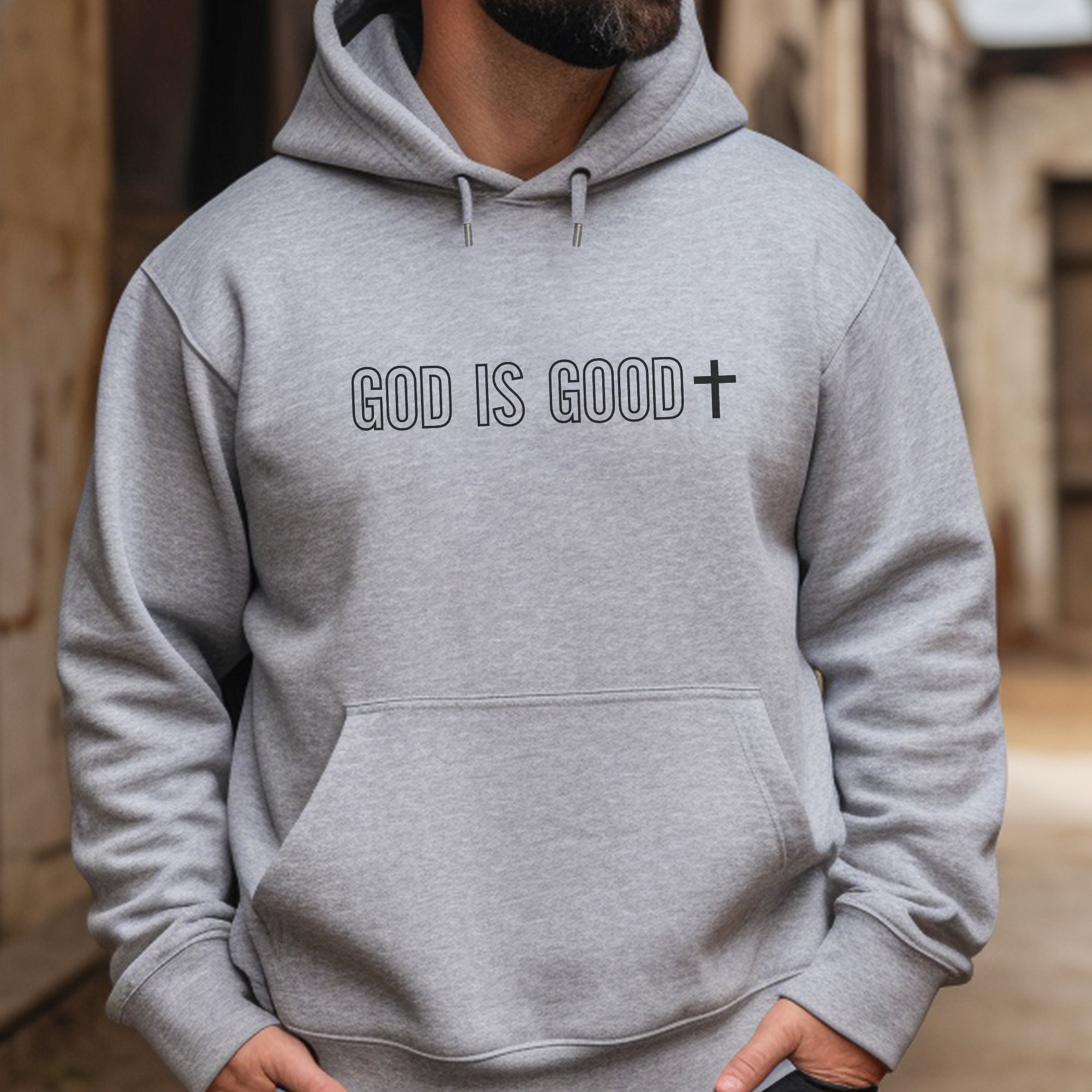 God is Good Hoodie for Men God is Good Sweatshirt Faith Based Hoodie ...