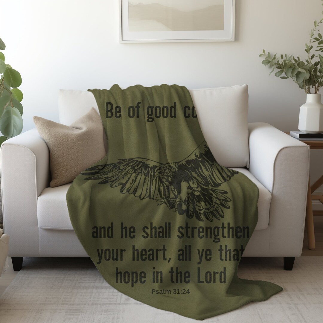 Scripture Comfy Blanket for Son Bible Verse Blanket Gift for Birthday ...