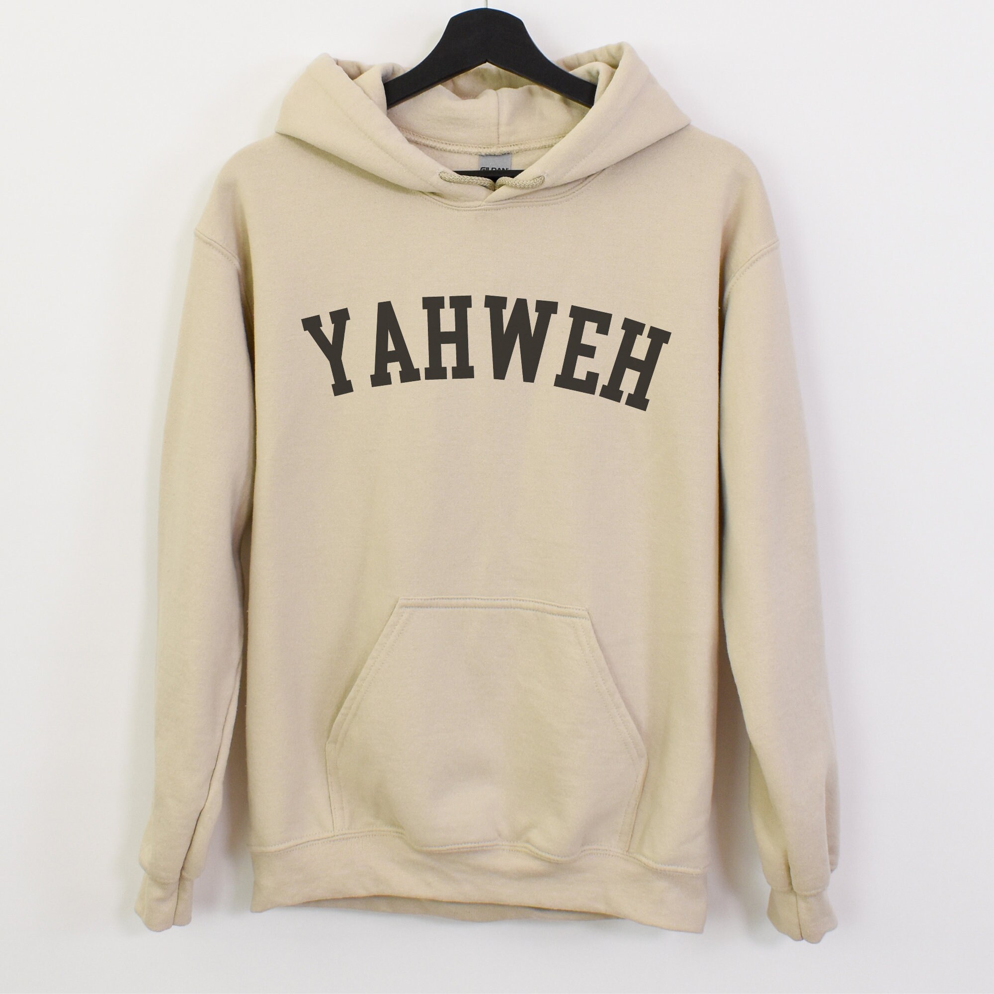 Yahweh Hoodie Sweatshirt for Men Faith Based Hoodie Gift for Birthday Aesthetic Christian ...