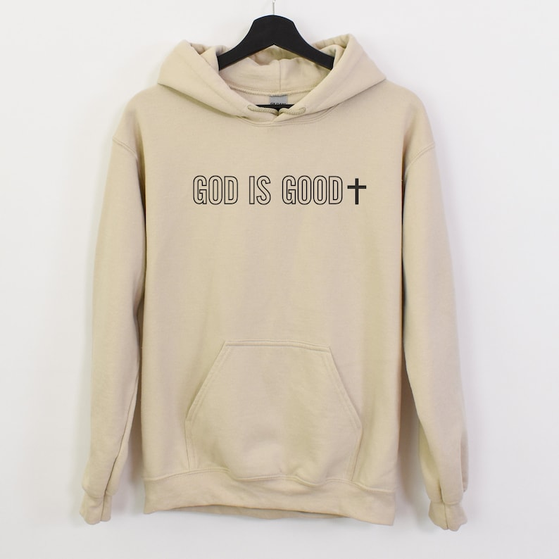 God is Good Hoodie for Men God is Good Sweatshirt Faith Based Hoodie ...