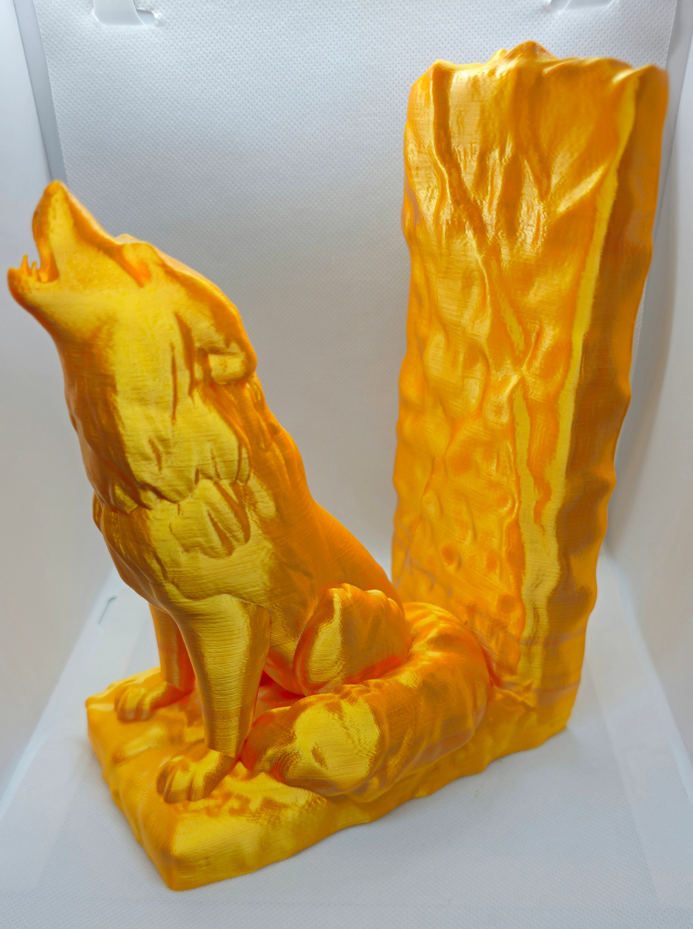 3D Printed Wolf Bookends - Etsy