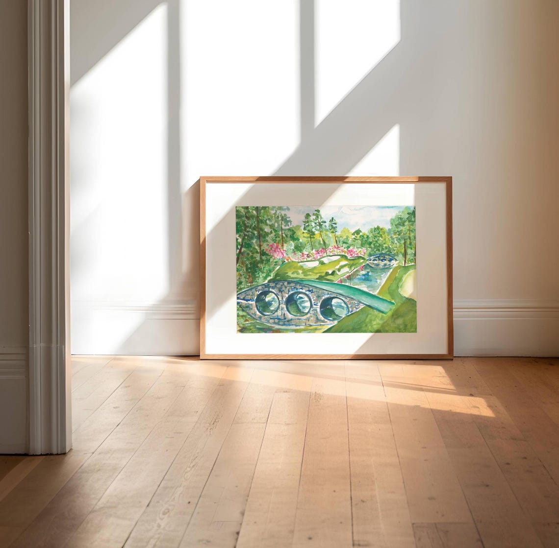 LARGE Amen Corner Art Print, the Masters Tournament, 28x20 and 48x36 ...