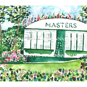 Augusta National Leaderboard, the Masters Tournament - Etsy