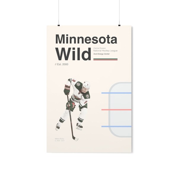 Minnesota Wild - Etsy