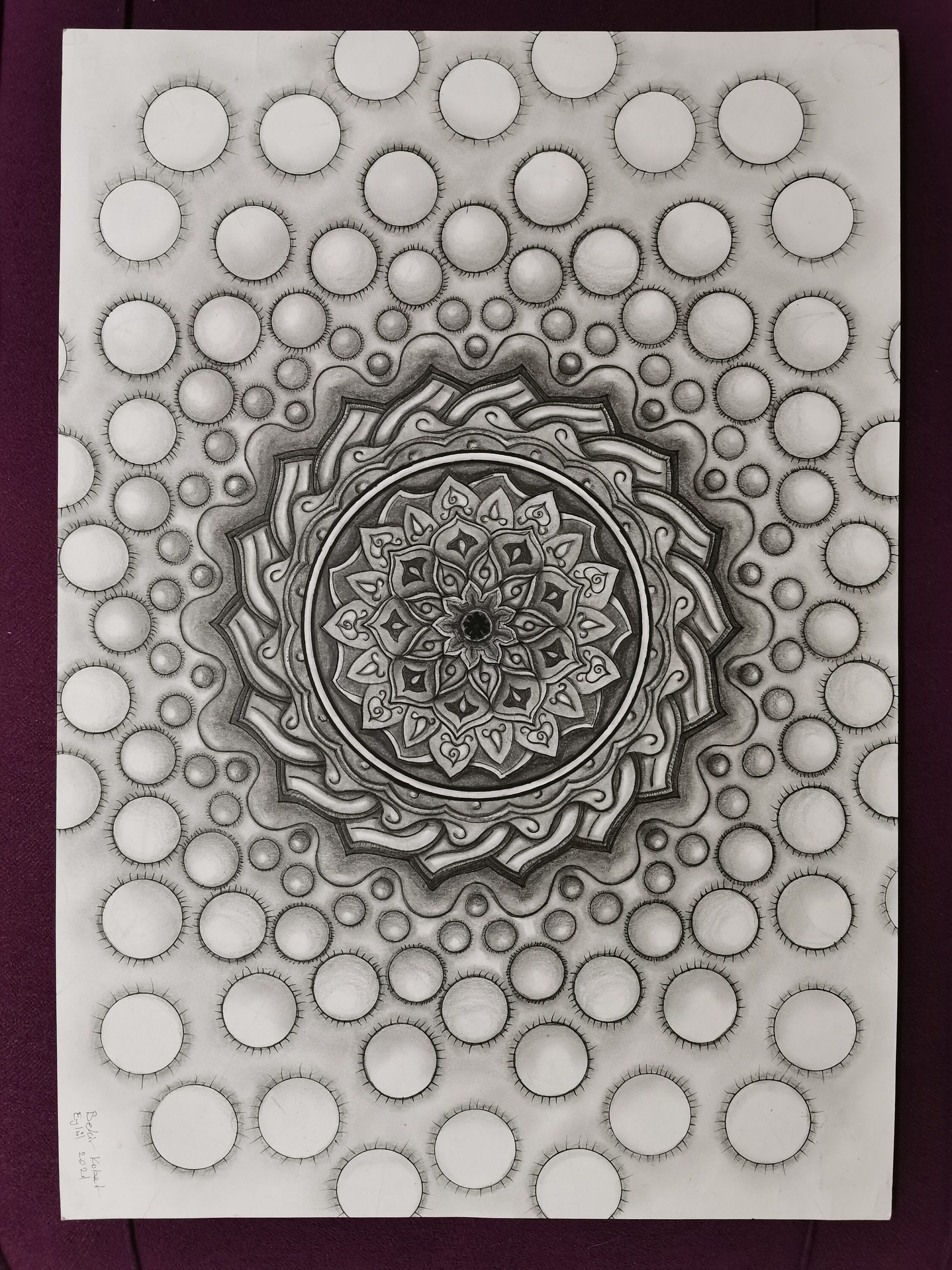 Personalized 3D Mandala Work - Etsy