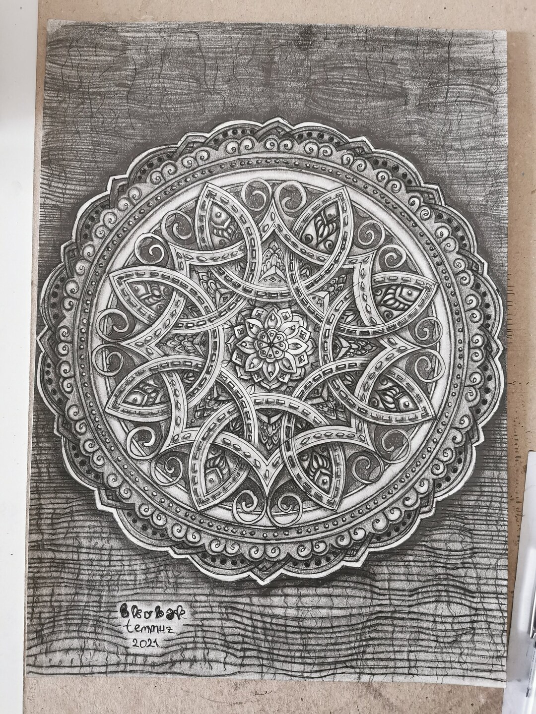 Personalized 3D Mandala Work - Etsy