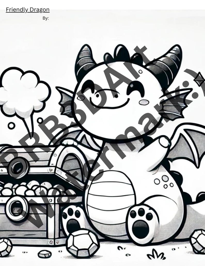 Fantasy Creatures Coloring Pages | Printable Coloring Set for Kids ...