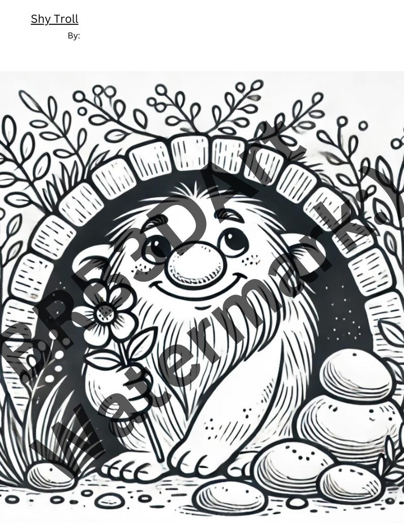 Fantasy Creatures Coloring Pages | Printable Coloring Set for Kids ...