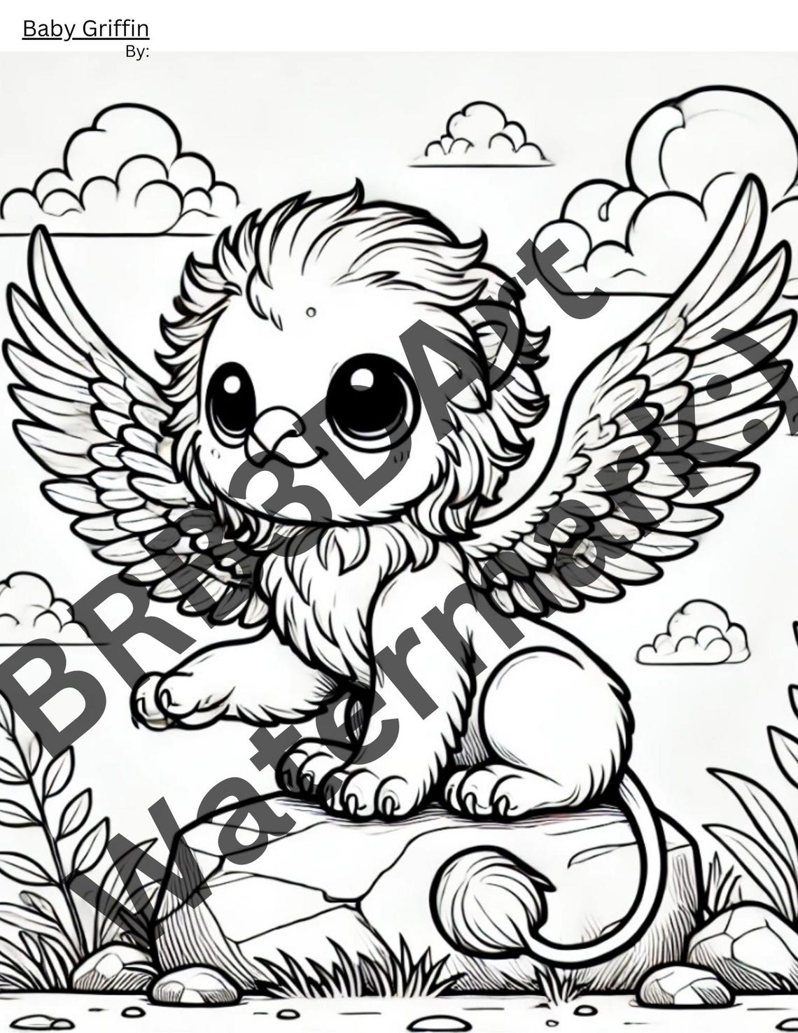 Fantasy Creatures Coloring Pages | Printable Coloring Set for Kids ...