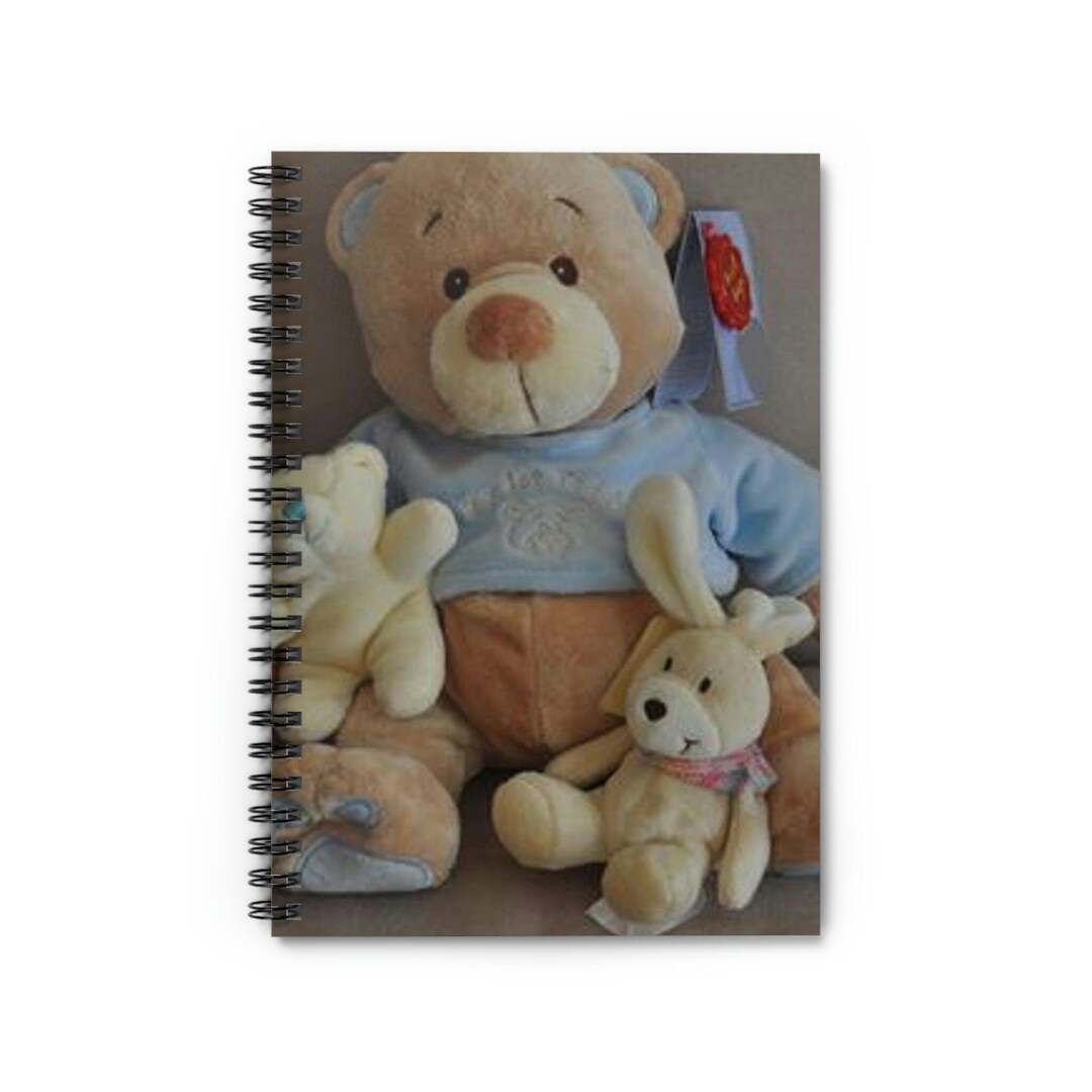 Spiral Notebook Ruled Line. Adorable Bunny Family. Childs' Notebook ...