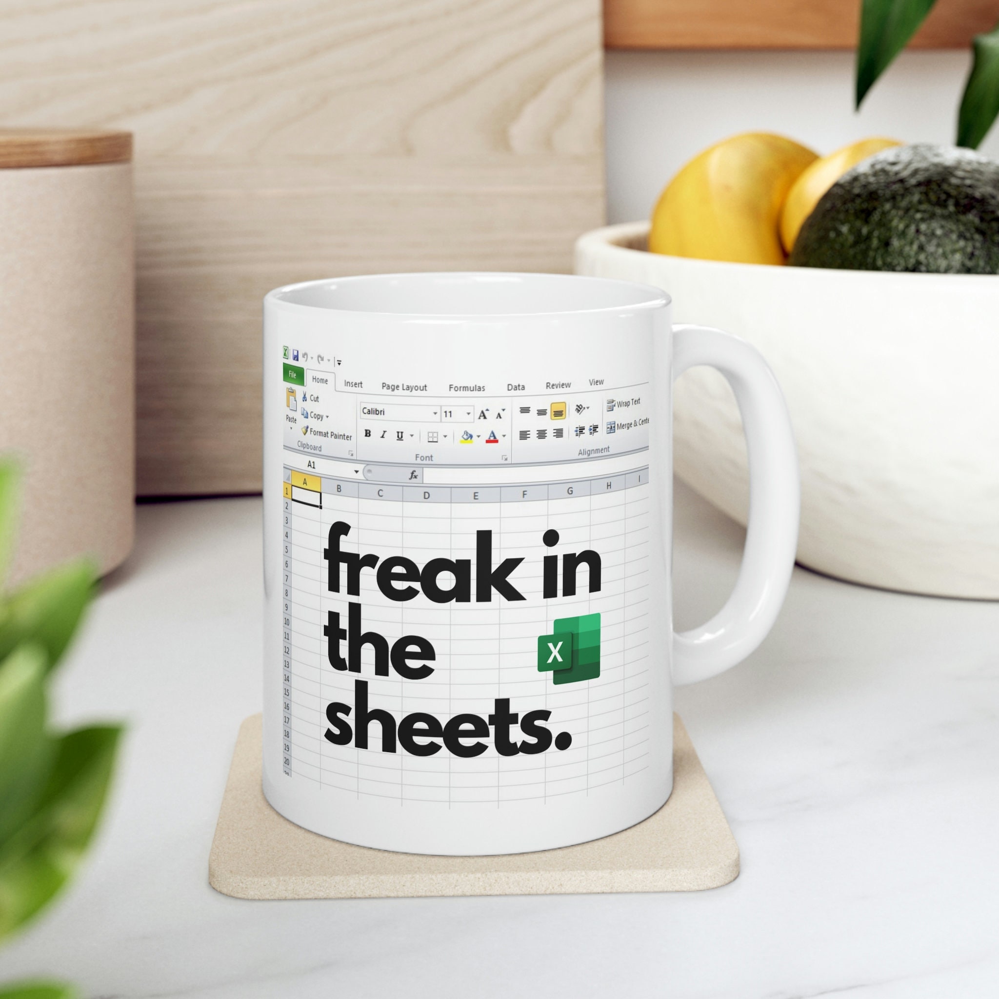 Spreadsheet Freak in the Sheets Mug - Unleash Your Inner Excel Wizard ...