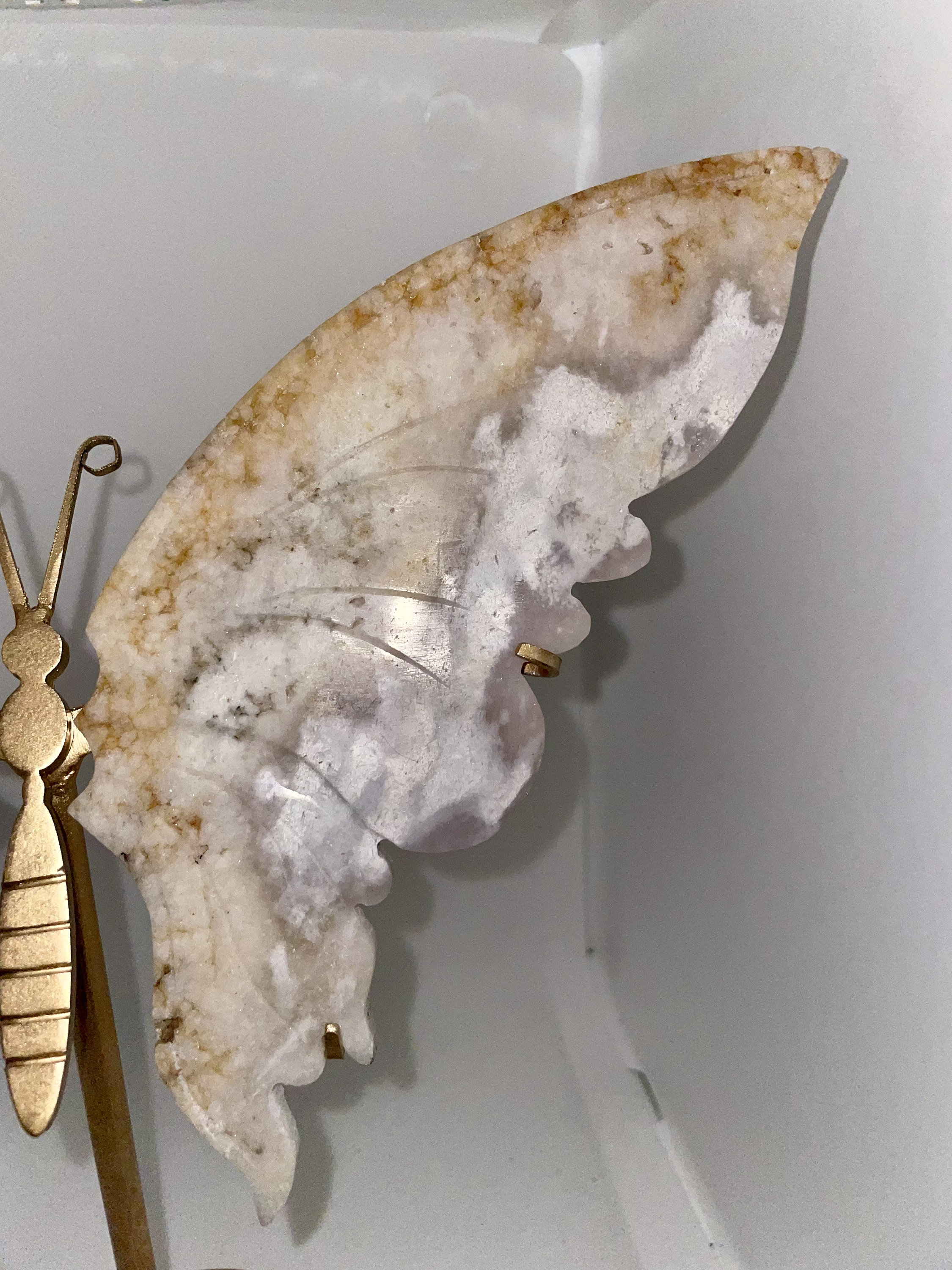 Pink Amethyst/flower Agate Butterfly Wings - Etsy