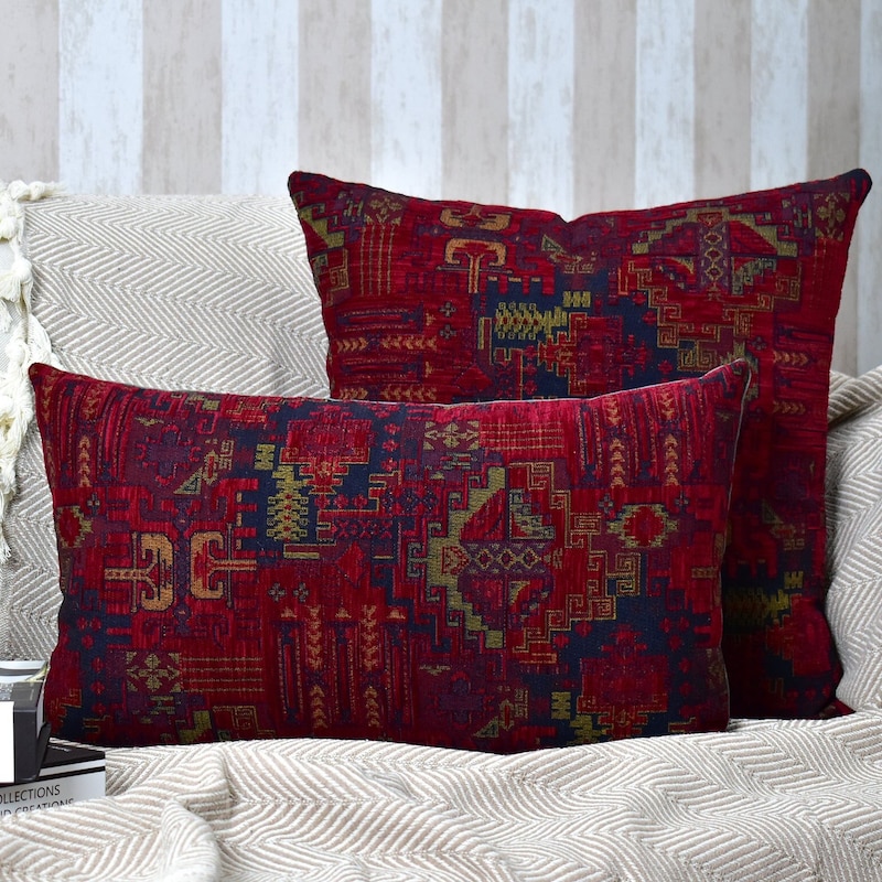 Gold Bohemian Throw Pillow - Etsy