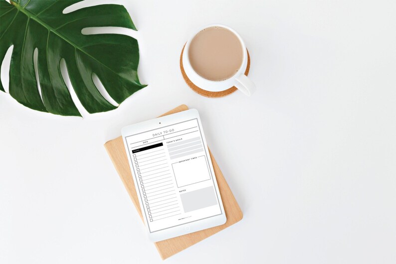 To Do List Printable or Digital Use, Digital Download PDF, Goodnotes ...