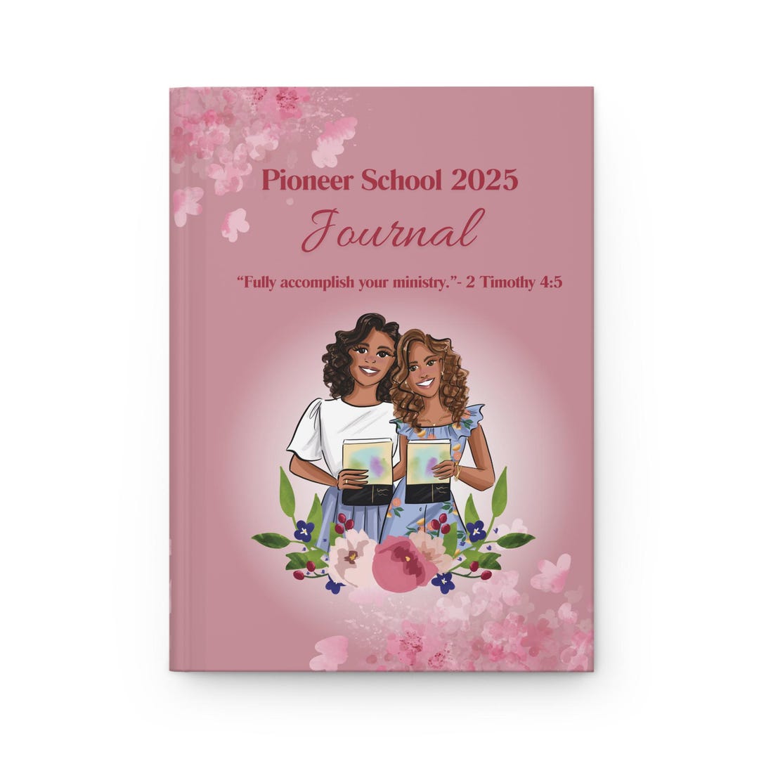 Pioneer School Journal - Floral Design, Notebook for Students, Church ...