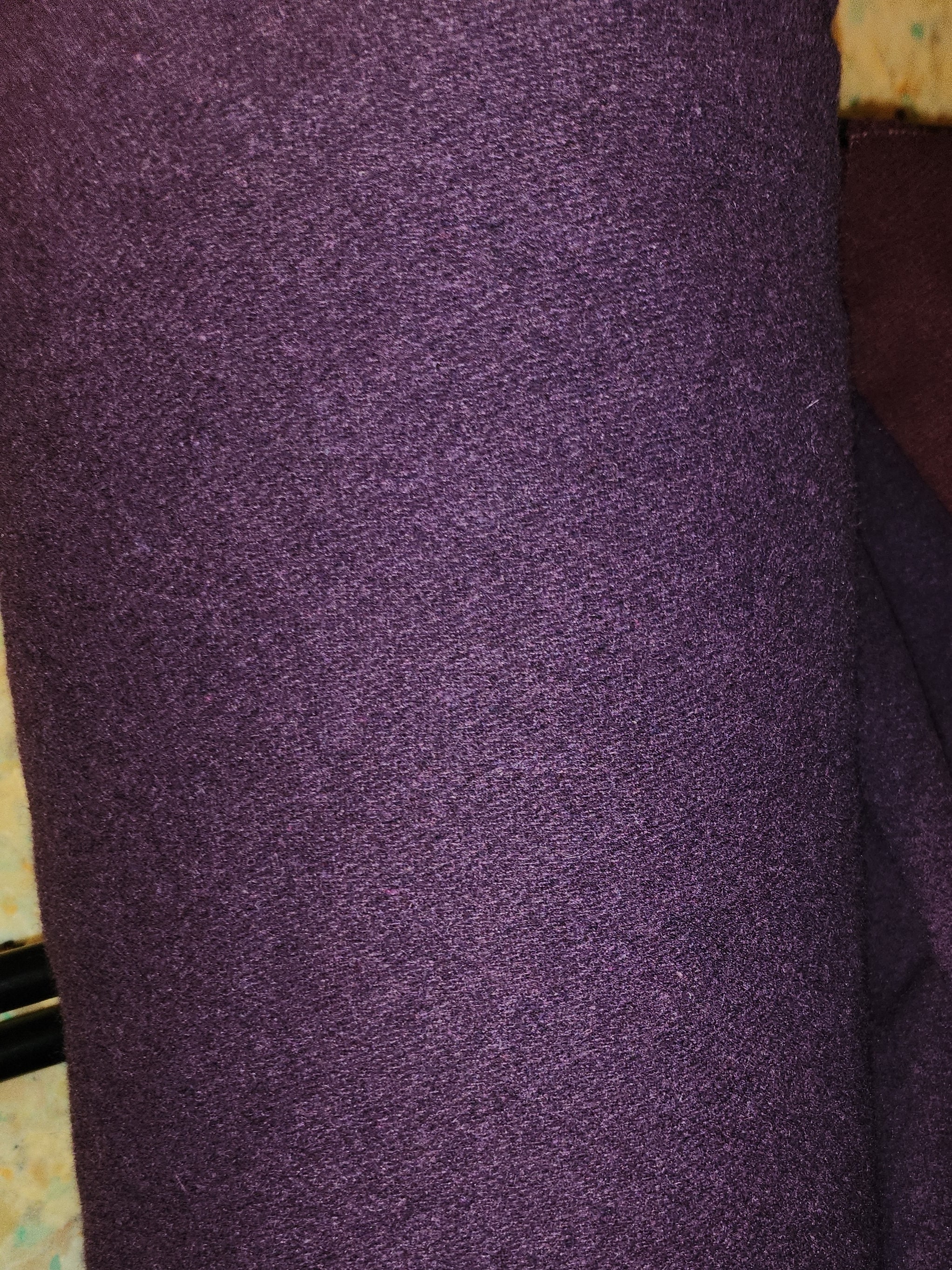 Scottish Heavy Purple Velour Pure Wool Fabric ,150 Cm Wide - Etsy