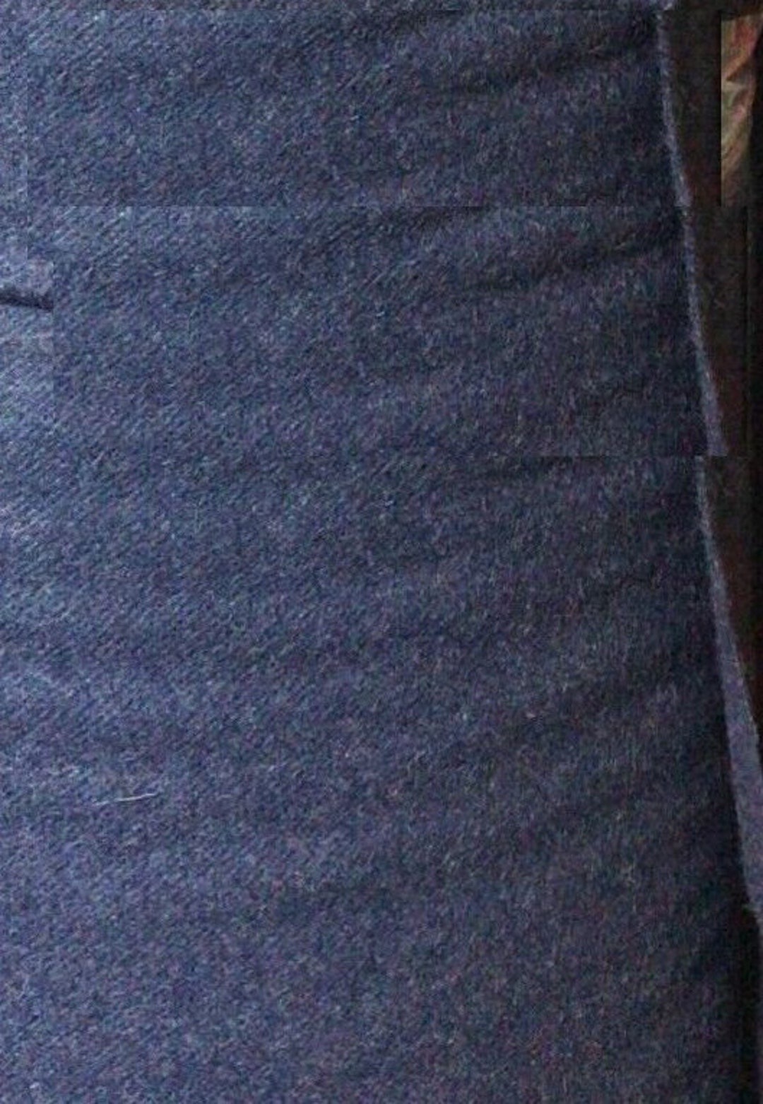 3m Italian Heavy Pure Navy Wool Fabric ,150 Cm Wide - Etsy