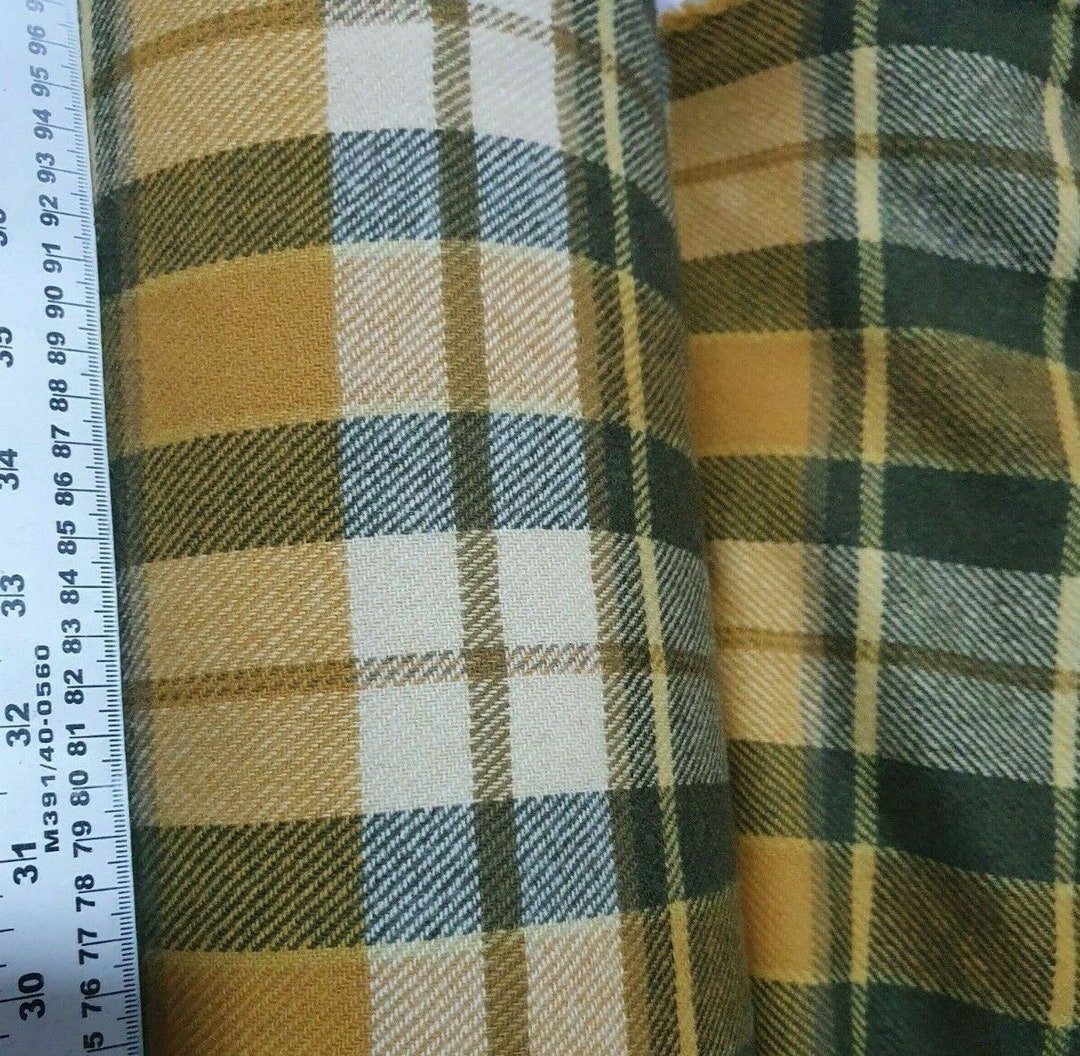 Scottish Tartan Tweed Pure Wool Fabric ,150 Cm Wide - Etsy