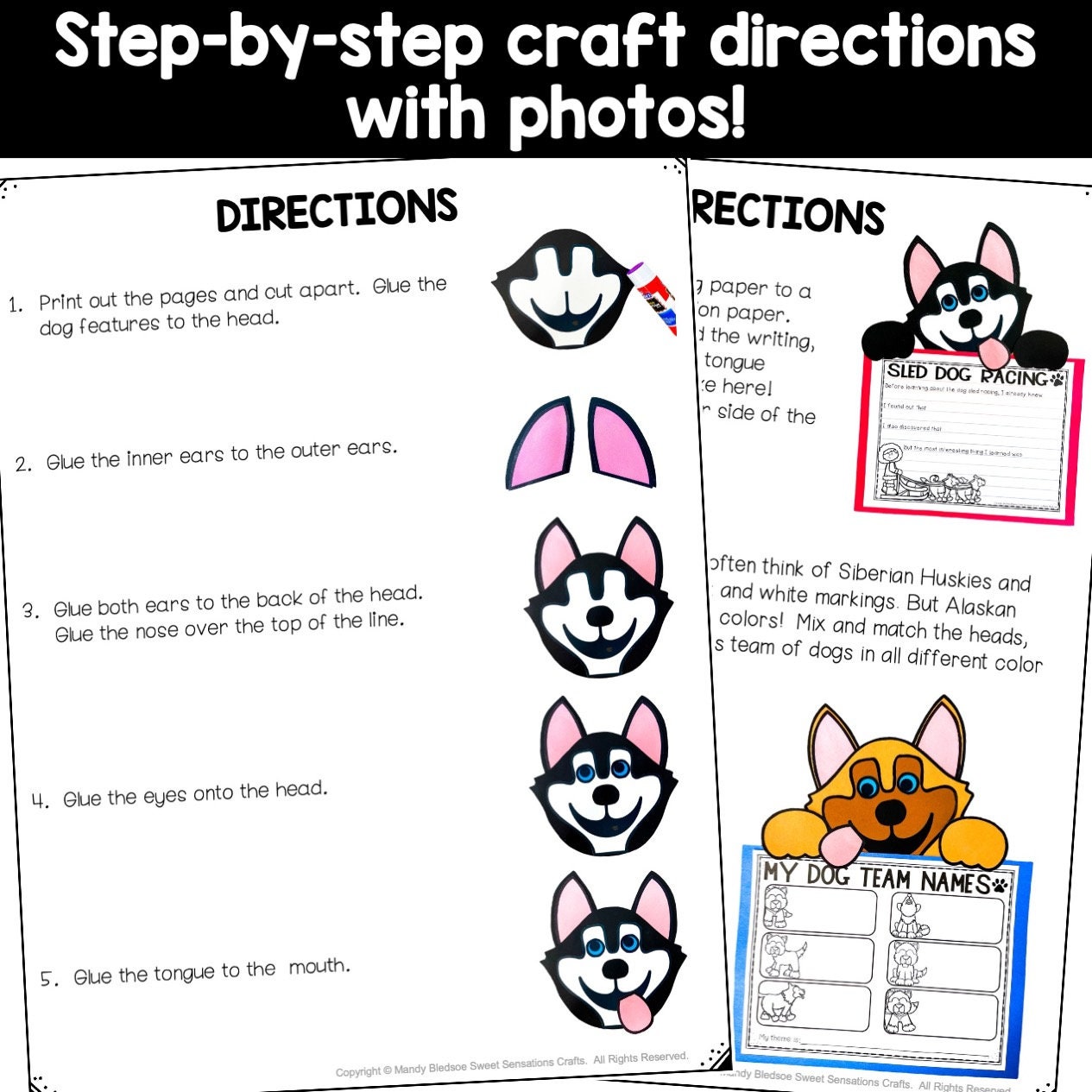 Sled Dog Race Craft Alaskan Dog Mushing Balto and Togo the Last Great ...