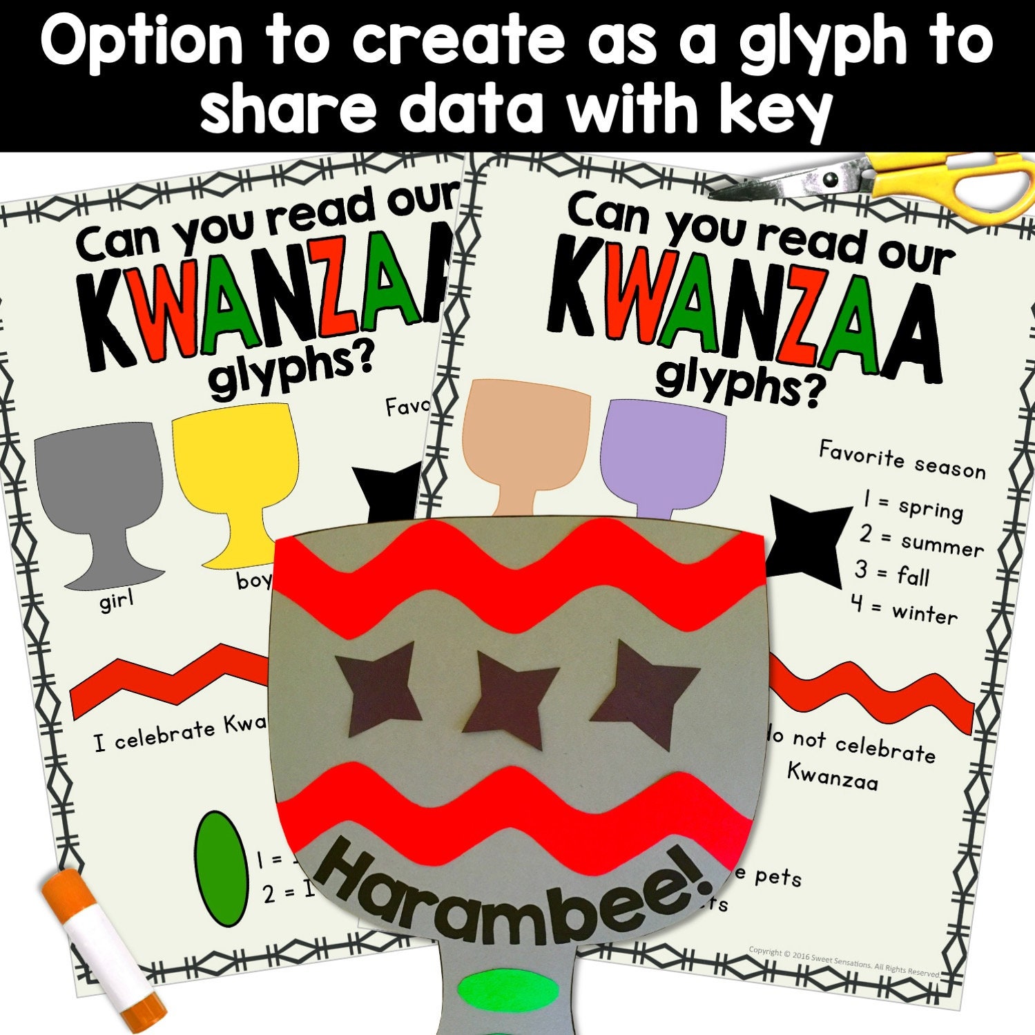 Kwanzaa Craft Umoja or Unity Cup for Children Paper Templates - Etsy