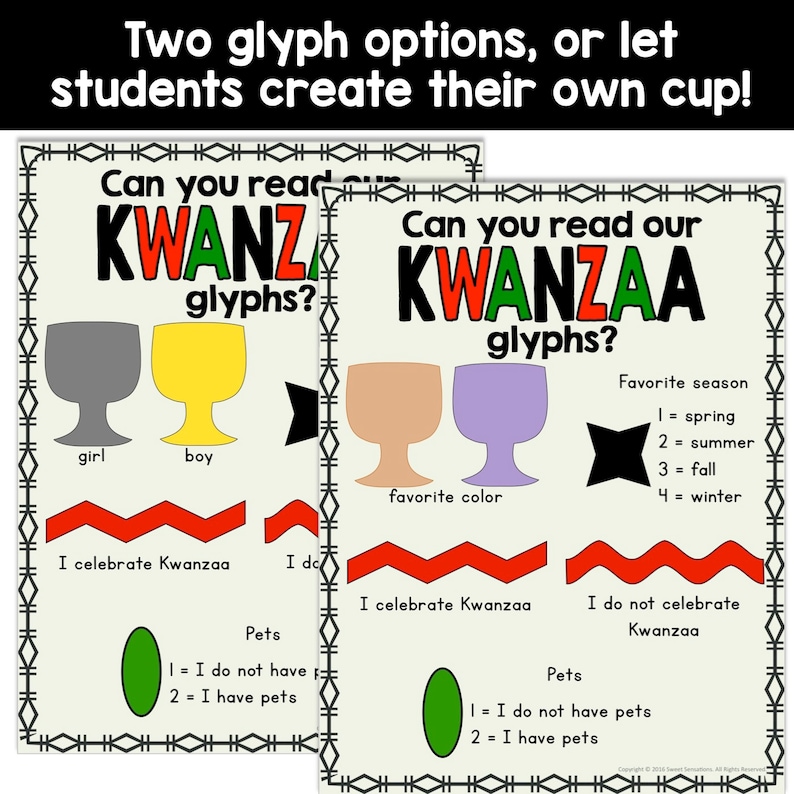 Kwanzaa Craft Umoja or Unity Cup for Children Paper Templates - Etsy