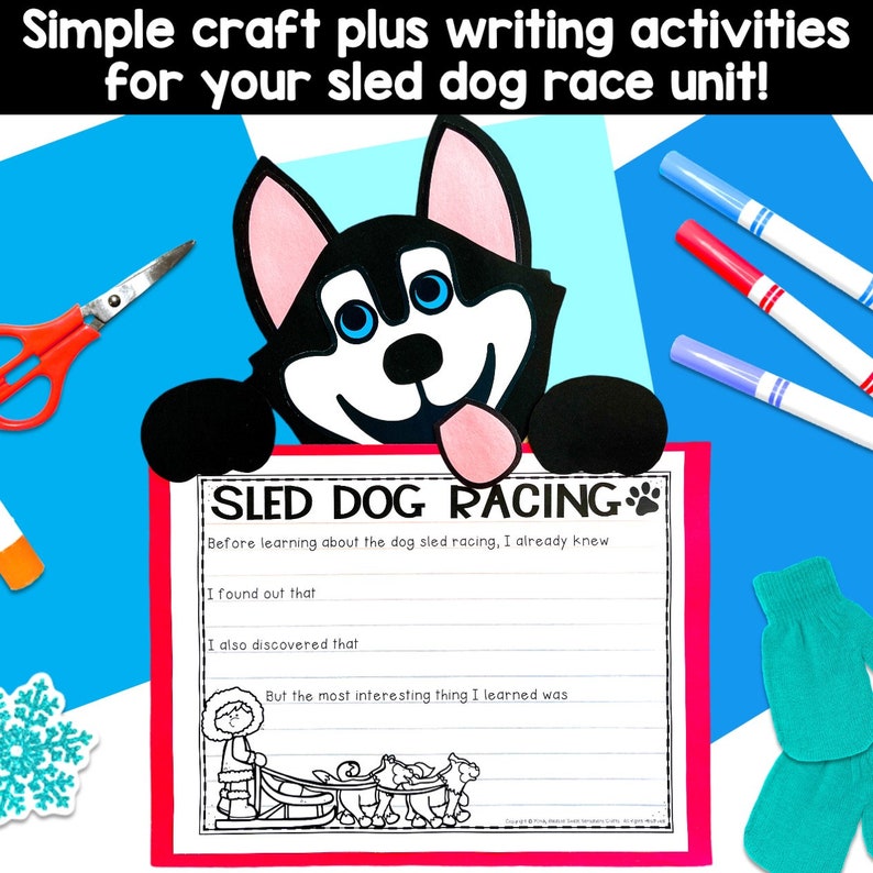 Sled Dog Race Craft Alaskan Dog Mushing Balto and Togo the Last Great ...